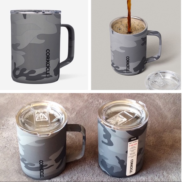 Corkcicle | Dining | Set2 Nwt Corkcicle 6 Oz Insulated Mugs Camo | Poshmark